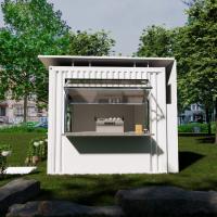 China Detachable Container House with Fireproof EPS Sandwich Panel and Customizable Door Options for sale