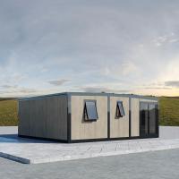China Easy Assemble Modern Luxury Modular Granny Expandable Container Hurricane Proof Prefab Houses for sale