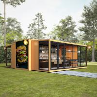 China Modular Expandable Container House 50mm EPS Sandwich Panel Steel Frame Prefabricated Home for sale