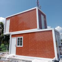 China Detachable 20ft Container Shop Cafe House with 50mm EPS Sandwich Panel for sale