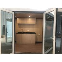 China Apple Cabin Prefab Modular House Capsule Room with Terrace Galvanized Steel Frame 50mm Rock Wool Insulation for sale