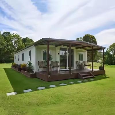 China Luxury 20ft 40ft Expandable Shipping Container House Modular Home Steel Frame 50mm EPS Wall for sale