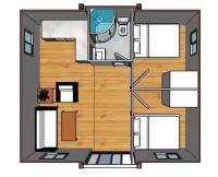 China Luxury 20ft 40ft Expandable Shipping Container House Modular Home Steel Frame 50mm EPS Wall for sale
