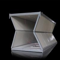 China Portable Modular 20ft 40ft Foldable Tiny Houses Fast Fold Flat Pack Folding Container House Shop Camps Homes for sale