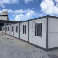 China Portable Modular 20ft 40ft Foldable Tiny Houses Fast Fold Flat Pack Folding Container House Shop Camps Homes for sale