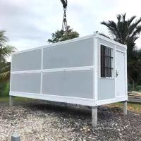China Popular Steel Structure Mobile Foldable Container House Waterproof Prefab Home for sale