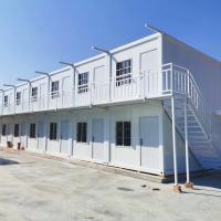 China Quick Build 20ft Prefab Container House with Furniture Bathroom for Home Office for sale