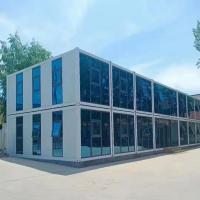 China Quick Build 20ft Prefab Container House with Furniture Bathroom for Home Office for sale