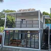 China Quick Build 20ft Prefab Container House with Furniture Bathroom for Home Office for sale