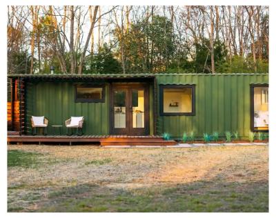 China Two Story Prefabricated House Waterproof Detachable Container Home 50mm EPS Panel for sale