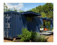 China Two Story Prefabricated House Waterproof Detachable Container Home 50mm EPS Panel for sale