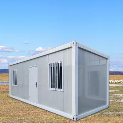 China Modular Container Home Featuring Fire-Resistant EPS Sandwich Panels And Various Door Customization Choices for sale