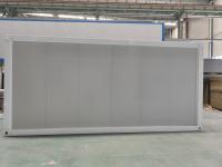China Modular Container Home Featuring Fire-Resistant EPS Sandwich Panels And Various Door Customization Choices for sale