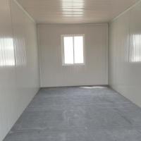 China Customizable Foldable Container House 50mm EPS Sandwich Panel Prewired Work Accommodation for sale