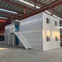 China Customizable Folding Container House Strong Steel Structure And Insulated Wall Panels Available for sale