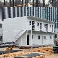 China Customizable Folding Container House Strong Steel Structure And Insulated Wall Panels Available for sale