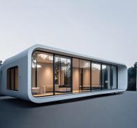 China Apple Cabin Prefabricated House Mobile House Waterproof Steel Bedroom Bathroom Hotel 3500mm 8000mm for sale