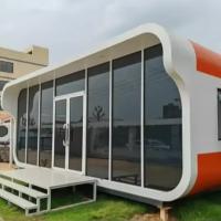 China Prefab Modular Steel Maison Modulable for Hotels Tiny Homes Cabin Office or Apple Cabin for sale