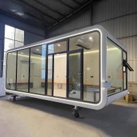 China 20ft 40ft Prefab Container House Apple Cabin Galvanized Steel Frame Rock Wool Insulation for sale