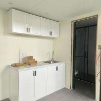 China Apple Cabin House Galvanized Steel Frame Metal Carved Panel Custom Color 3500mm x 8000mm for sale