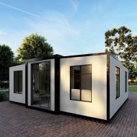 China Fast Build Foldable Expanded Container House Prefab Vacation Room With Bathroom for sale