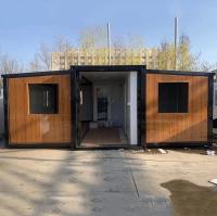 China Luxury Prefab House Economical Portable 2 Bedroom Tiny Home Modular House 50mm EPS for sale