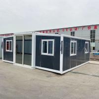 China Luxury Prefab House Economical Portable 2 Bedroom Tiny Home Modular House 50mm EPS for sale