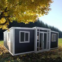 China Luxury Prefab House Economical Portable 2 Bedroom Tiny Home Modular House 50mm EPS for sale