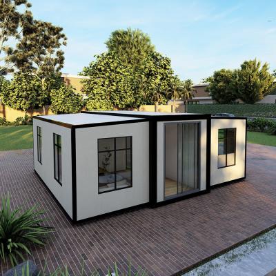 China Wholesale  40ft 20ft Movable Foldable Expandable Prefab Container House for sale