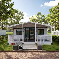 China Wholesale  40ft 20ft Movable Foldable Expandable Prefab Container House for sale