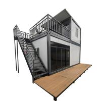 China Folding Container House 50mm Rock Wool Sandwich Panel Pre-wired Eco-Friendly for sale