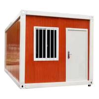 China Wholesale Prefab Container House 50mm EPS Sandwich Panel Flat Pack Shipping Home for sale