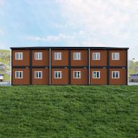 China Wholesale Prefab Container House 50mm EPS Sandwich Panel Flat Pack Shipping Home for sale