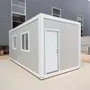 China Modern Steel Frame Flat Pack Container House for Office Workspaces for sale