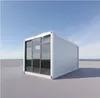 China Modern Steel Frame Flat Pack Container House Fast Installation for sale