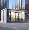 China Modular Steel Container House for Coffee Shops Fast Installation for sale