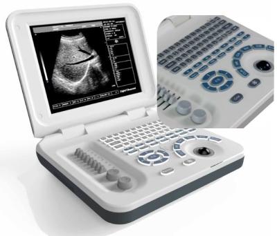 China Portable Ultrasound Machine with 10.4-inch LED Display, 3.5MHz Convex Probe and DRF Technology for sale