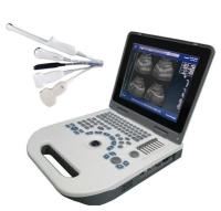 China ISO Electron Scan Notebook USG Machine with 12.1