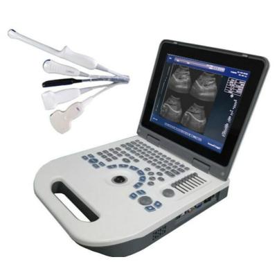 China ISO Electron Scan Notebook USG Machine with 12.1