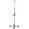 China STIS310 Adjustable Height Hospital Infusion Stand with 860mm Height and 3.7kg Weight in Medical Blue for sale