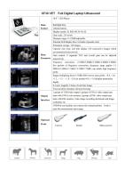 China 10.4 Inch Portable B Ultrasound Diagnostic System with 3.5MHz Convex Probe and 256 Gray Scale Display for Medical Imaging for sale