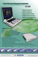 China XF30B Notebook Ultrasound Scanner with 12.1