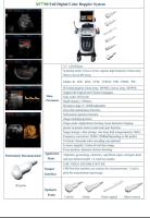 China Xianfeng 7 Series Full Digital Color Doppler Ultrasound System with 15