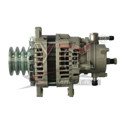 China 24V 80A Electric Diesel Motor Engine Alternator For Isuzu Hino Truck 4HF1-D 4HE1 LR280-501 8971896502 897248295 for sale