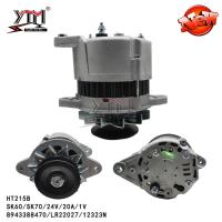 China HT215B ALTERNATOR SK60/SK70/24V 20A 1V/8943388470/LR22027/12323N for sale