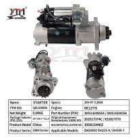 China 24V 3.2KW 9T Starter Motor For Daewoo DH225‑9 DH300‑7 DE12TIS Engine OE 262017074C 30051600055A for sale