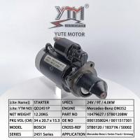 China 24V 4.0KW 9T QD2451P Starter Motor 10479627 STB0120BW 0001358024 0011517301 B001809254 for Benz L Series Truck for sale