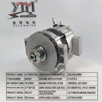 China DR207 24V 95A 8PK Alternator 10R9095 5613001 0210800750 1012118400 For CAT345 CAT349 Excavator C13 C9.3 Engine for sale