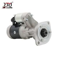 China SH60 - 3 Excavator Tractor Starters 4JB1T Isuzu Spare Parts S13 - 111 QDJ1431D for sale
