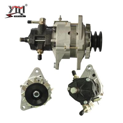 China Isuzu 6BD1DBA 6BD1DBB Vehicle Alternator 6BG1 6BG1T 6HE1 6HK1 Double Pulle Without Regulator for sale